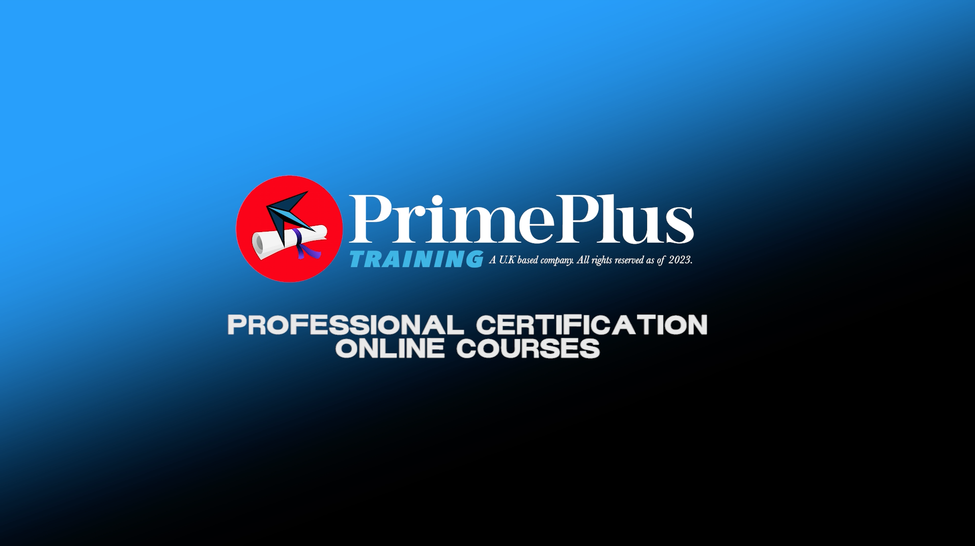 PrimePlus Training – Professional Online Courses